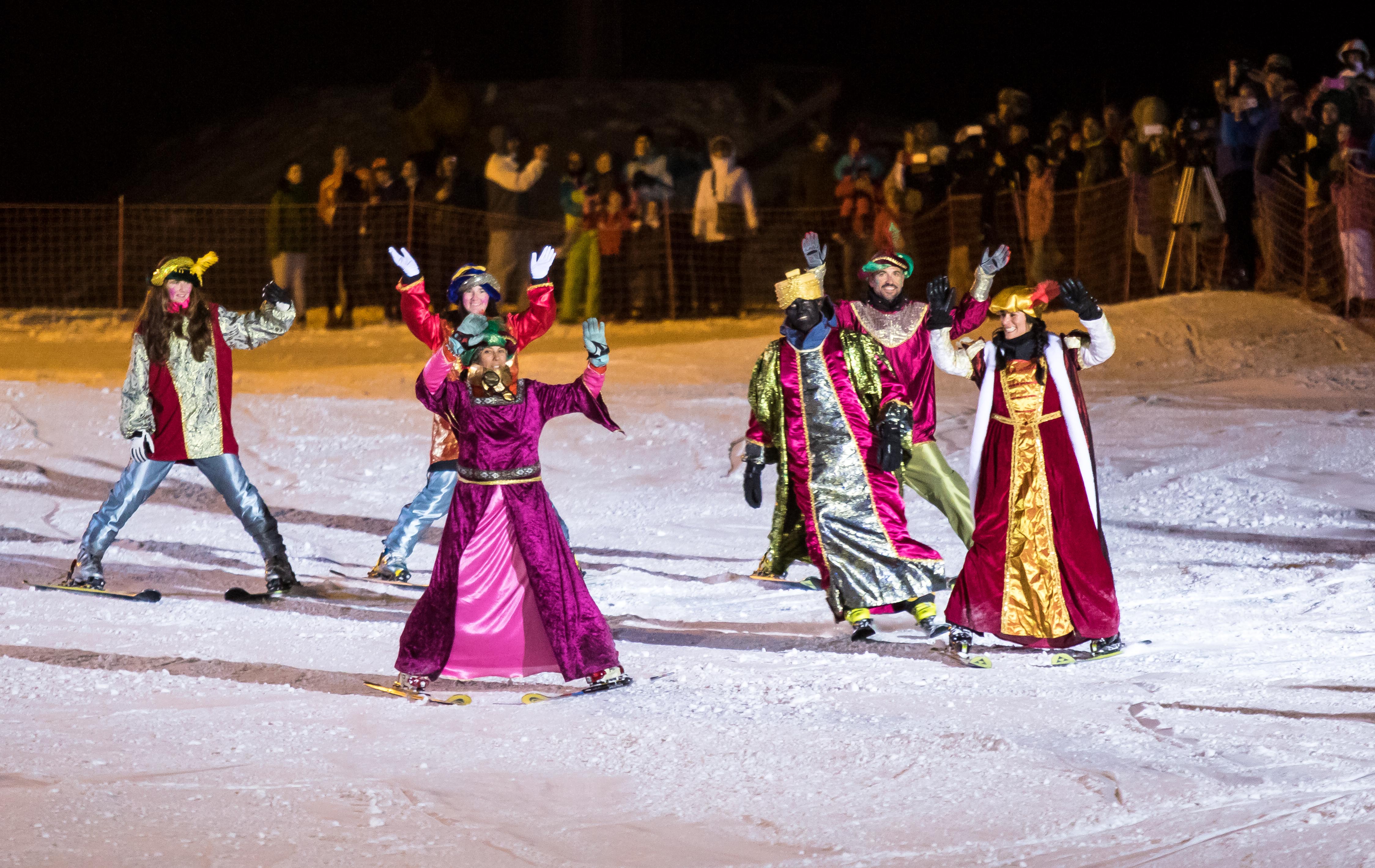 Los Reyes llegarán esquiando a Sierra Nevada